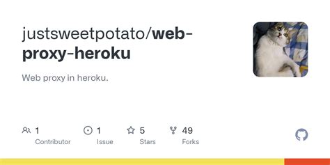 Github Justsweetpotatoweb Proxy Heroku Web Proxy In Heroku