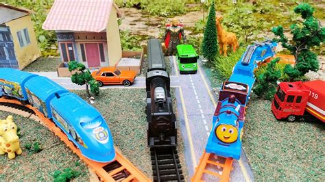 Mencari Dan Merakit Mainan Kereta Api Thamos Friends Kereta Api