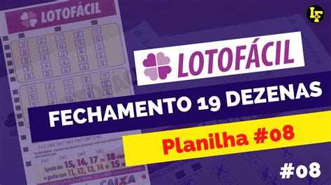 Planilha Lotof Cil Dezenas Gr Tis Fixas Garantia De