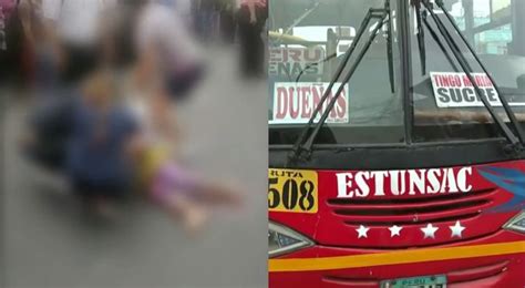 Mujeres Quedan Graves Tras Ser Atropelladas Por Bus De Transporte