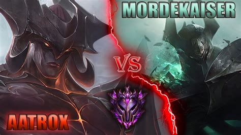 AATROX Vs MORDEKAISER COMO GANHAR DE MORDEKAISER Gameplay