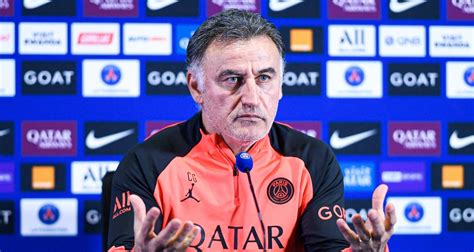 PSG Galtier Fait Le Point Sur Le Mercato