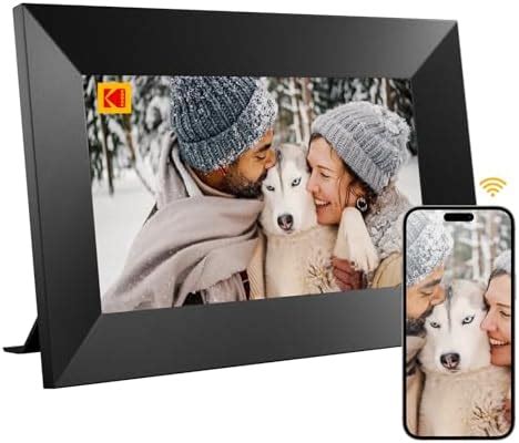 KODAK Cadre Photo Numérique WiFi 10 1 Pouces HD IPS Écran Tactile Cadre