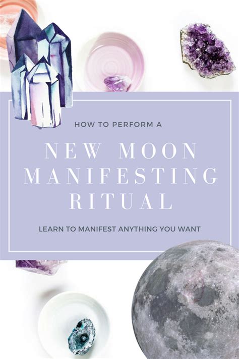 How To Perform A New Moon Manifesting Ritual Brittney Carmichael
