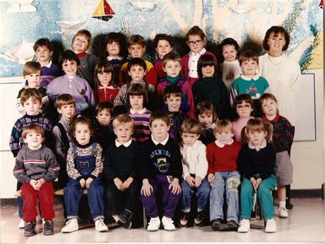 Photo De Classe Maternelle Moyenne Section Ecole Victor Hugo De 1991
