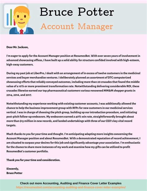 Account Manager Cover Letter Examples Guide 2024 RB