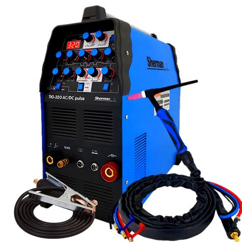 SPAWARKA INWERTOROWA SHERMAN TIG 320 AC DC PULS SINW TIG320ACDCP
