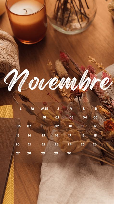 Fond d écran avec calendrier novembre 2023 Ralitsa Dimitrova