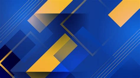 Premium Vector Modern Blue Yellow Abstract Dynamic Lines Geometric