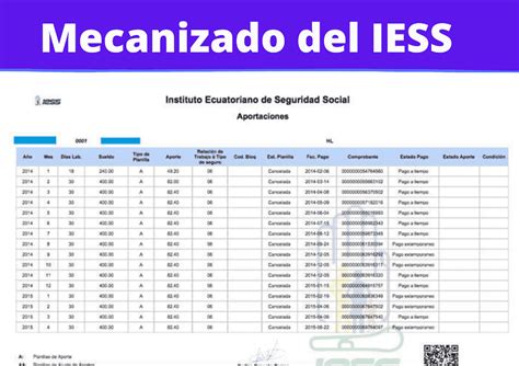 Certificado De Trabajo Mecanizado Del Iess Image To U