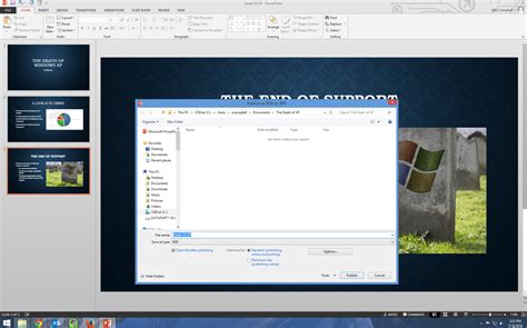 pdf export ppt