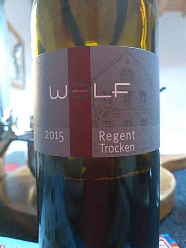 Weingut Wolf Regent Trocken Vivino