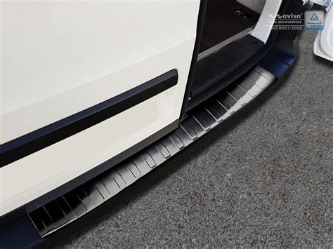 Czarna Nakładka listwa ochronna na zderzak tylny Volkswagen Crafter