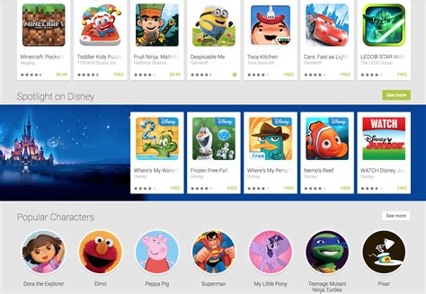 A Se O De Aplicativos Para Fam Lias Do Google Lan Ada Na Play Store