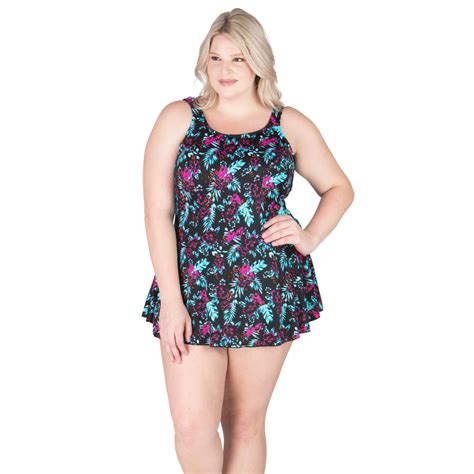 Maui Kai One Piece Plus Size Swimdress Curvy Fashion Swimsuits Just For Us
