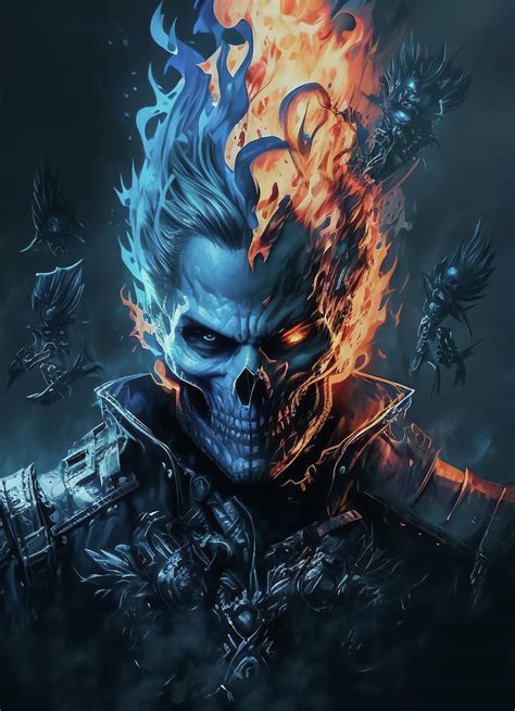 Ghost Rider Digital Art By Creationistlife Fine Art America
