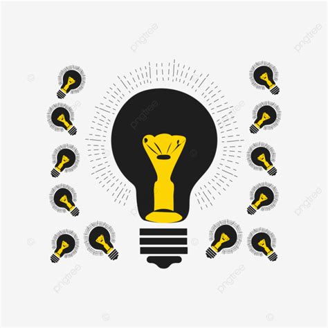 Light Bulb Sign Vector Bulb Idea Light Bulb Png And Vector With