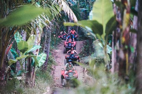 Gorilla Cave ATV Quad Bike Through Waterfall With Lunch Cretya Sunset