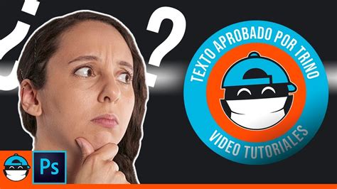 Cómo ESCRIBIR UN TEXTO de forma CIRCULAR en PHOTOSHOP TRINOTUTO 2019