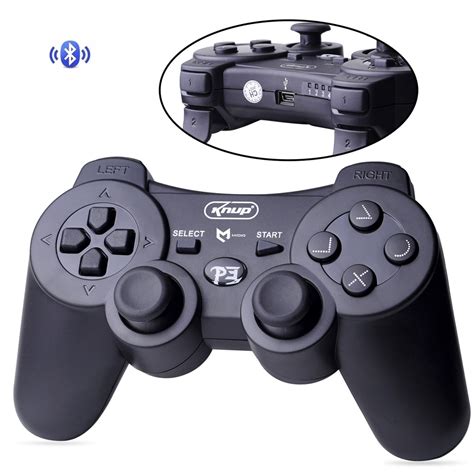 Controle Para Ps Pc Bluetooth Conforto E Realismo Joystick E Dualshock