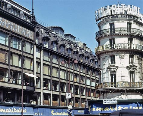 Mémoire2Ville on Twitter 75 Paris rue de Rivoli 1973 la Samaritaine