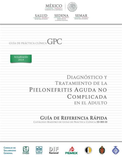 Diagnóstico y tratamiento de pielonefritis aguda Jessy González uDocz
