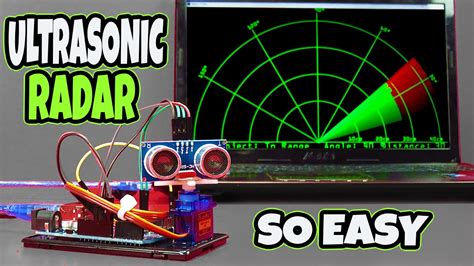 Diy Arduino Based Ultrasonic Radar System Using Ultrasonic Sensor And Servo Motor With Arduino