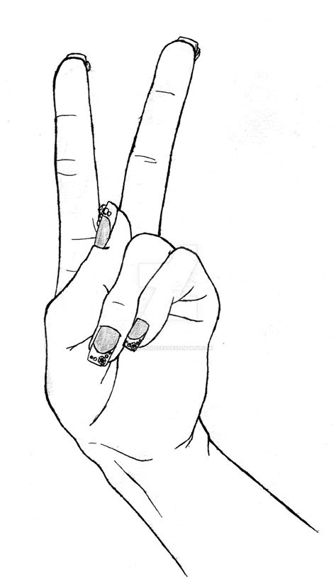 Anime Hands Reference Peace Sign See More Ideas About Anime Hands