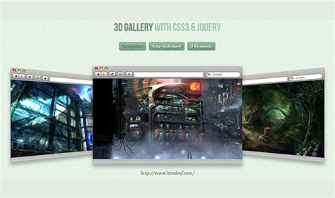 jquery炫酷3d画廊 jquery之家 自由分享jquery、html5、css3的插件库