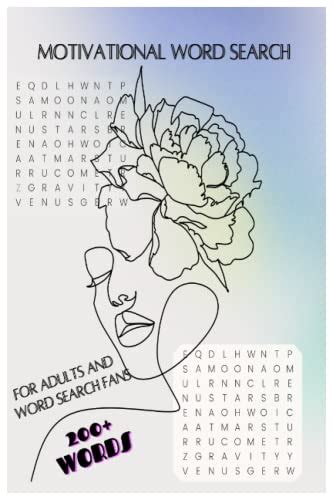Motivational Word Search For Adults Word Search Puzzle Book For Seniors