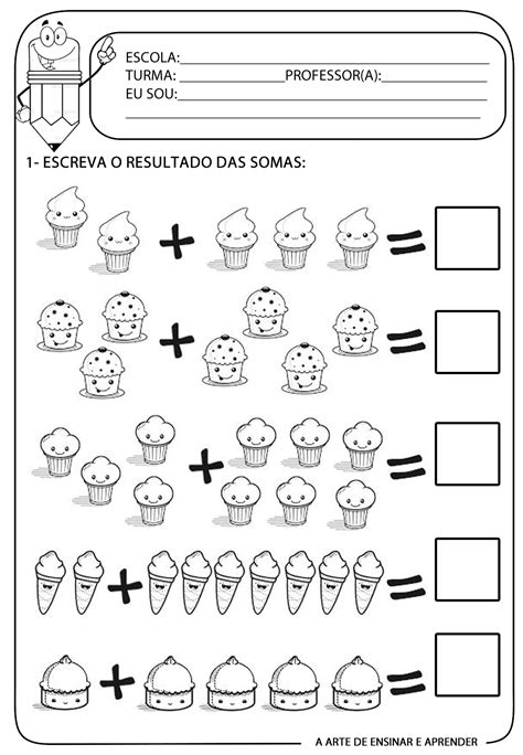 Atividade pronta Adição A Arte de Ensinar e Aprender