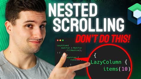 The FULL Nested Scrolling Guide For Jetpack Compose Android Studio