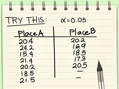 How To Perform A Two Sample T Test 11 Steps With Pictures