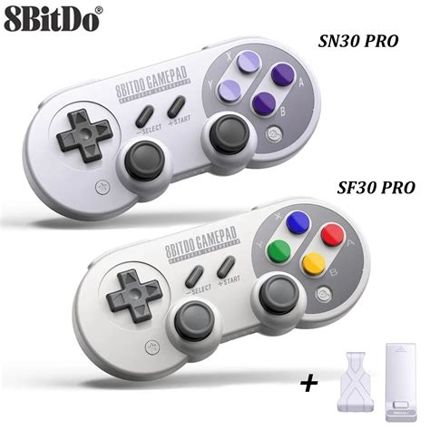 8bitdo mando inalámbrico SF30 Pro SN30 Pro con Bluetooth para Windows