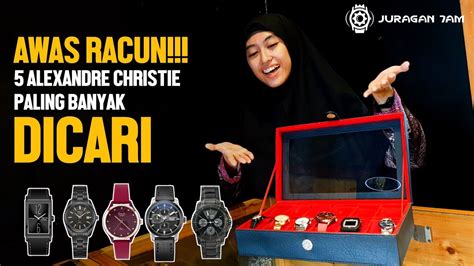 REKOMENDASI JAM TANGAN WANITA ALEXANDRE CHRISTIE TERLARIS YouTube