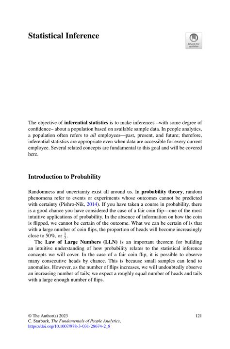 pdf statistical inference