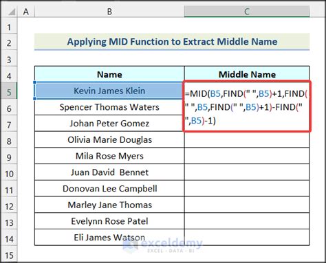How To Use Mid Function In Excel Ideal Examples Exceldemy