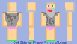 Crazy Naked Minecraft Skin