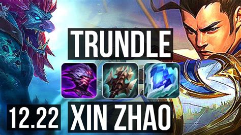 Trundle Vs Xin Jng Winrate Euw Master Youtube