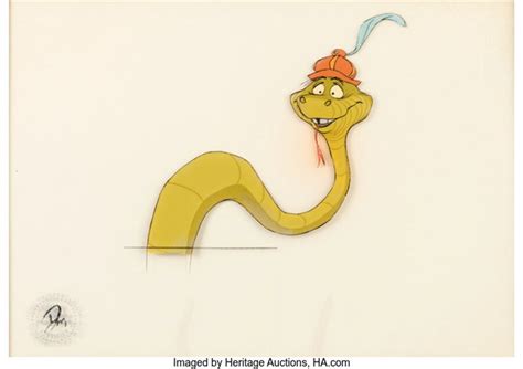 Robin Hood Sir Hiss Production Cel Walt Disney 1973 Par Walt Disney