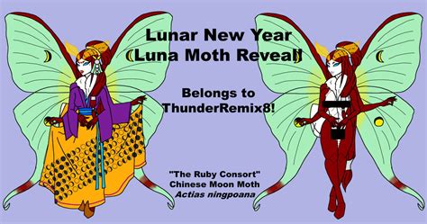 Lunar New Year Luna Moth Reveal 2 By Mahasu On Deviantart