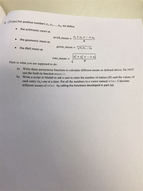solved answer the following using matlab