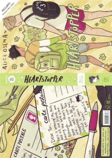 Heartstopper Volumen 3 Portada Mini Libros Portadas De Libros