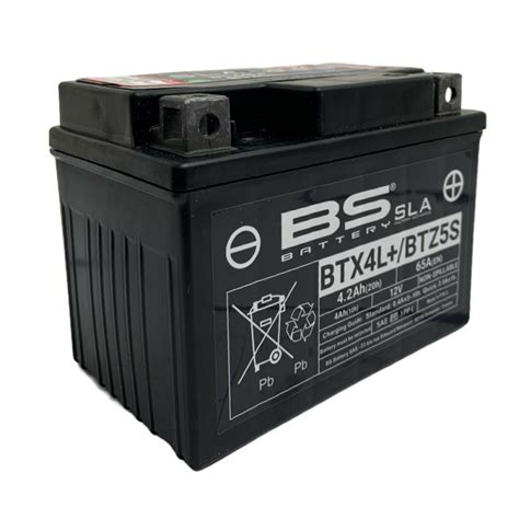 BATERIA BS BATTERY BTX4L BTZ5S ACTIVADA