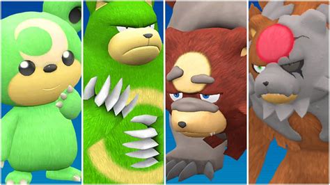FULL URSARING EVOLUTION TEAM Shiny Teddiursa Ursaring Bloodmoon