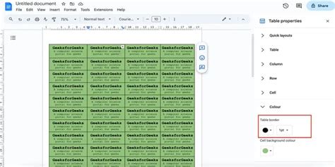How To Make Labels In Google Docs GeeksforGeeks