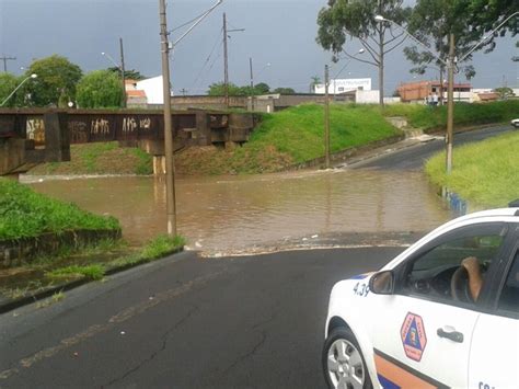 G1 Chuva Forte Causa Alagamentos Em Diversos Pontos De Rio Claro SP