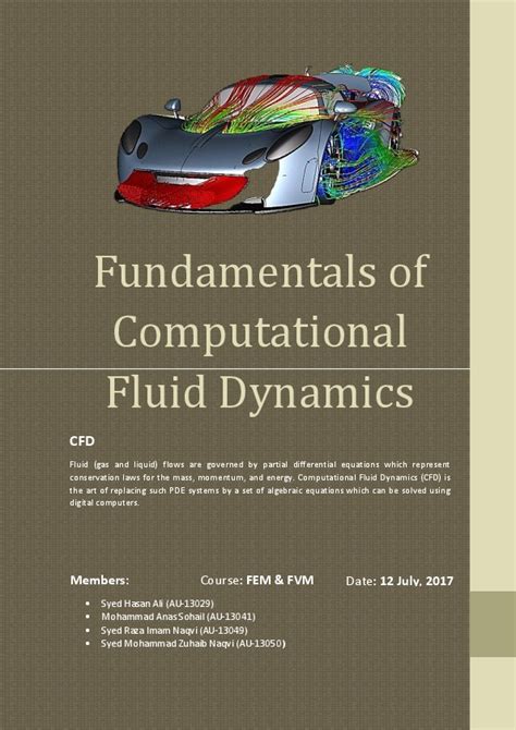 computational fluid dynamics pdfcoffee