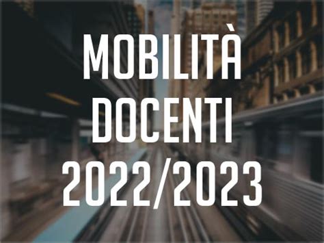 Mobilità docenti 2022 2023 CISL Scuola FVG