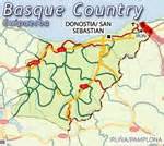 Mapa Pais Vasco Mapa Del Pais Vasco Pais Vasco Mapa Mapa Carreteras